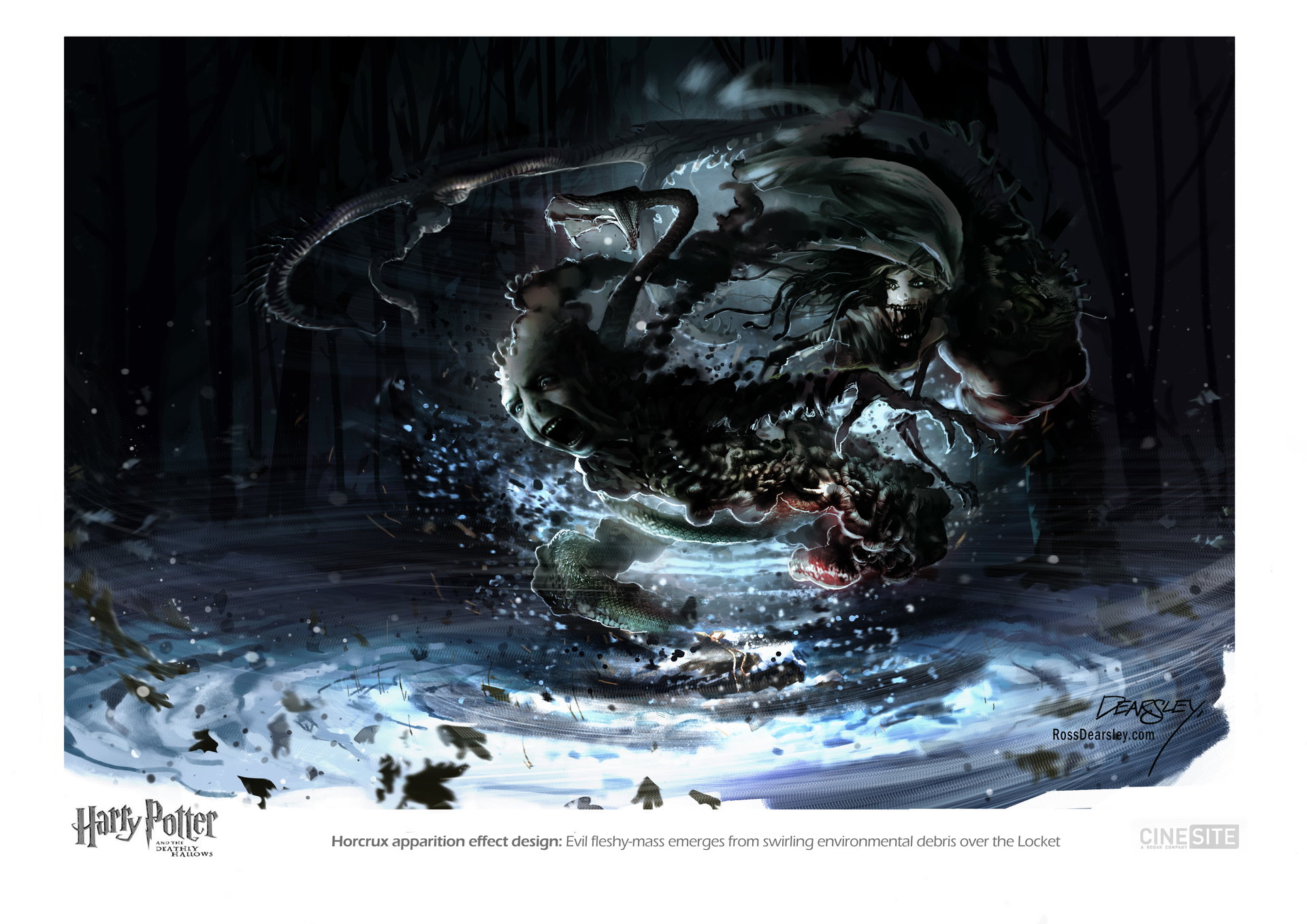 ArtStation - Effects concept design for Harry Potter and the Deathly ...