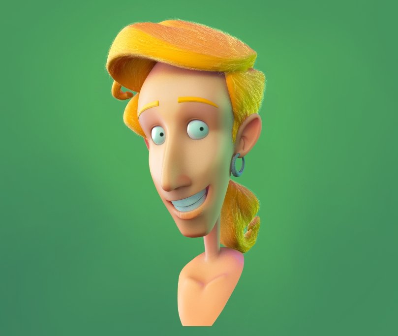 ArtStation - Guybrush Threepwood WIP