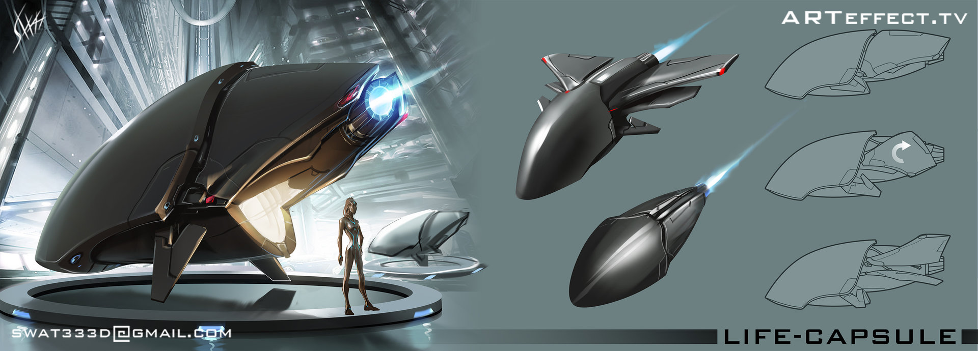 ArtStation - LIfe Capsule