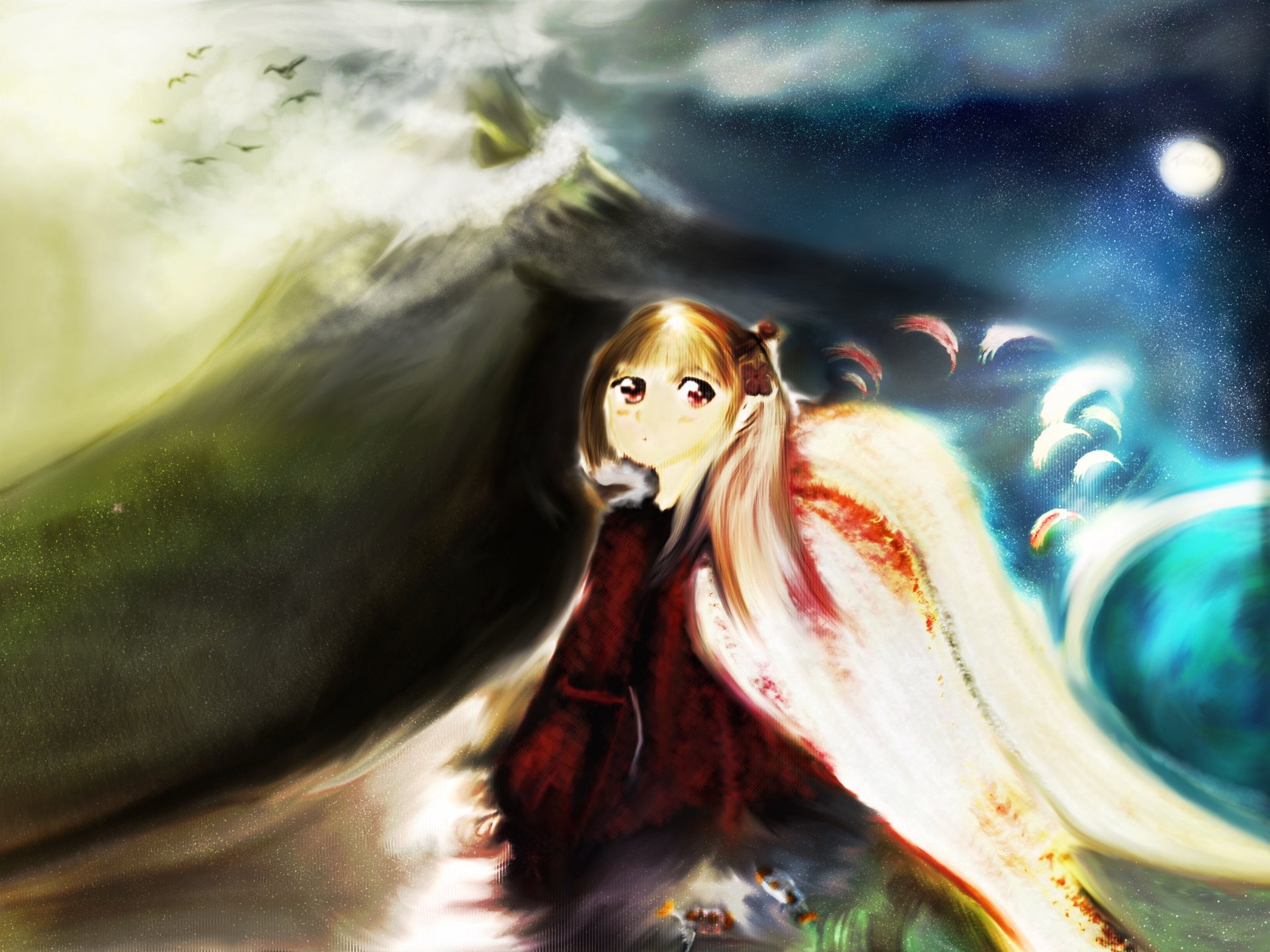 ArtStation - moonlight girl