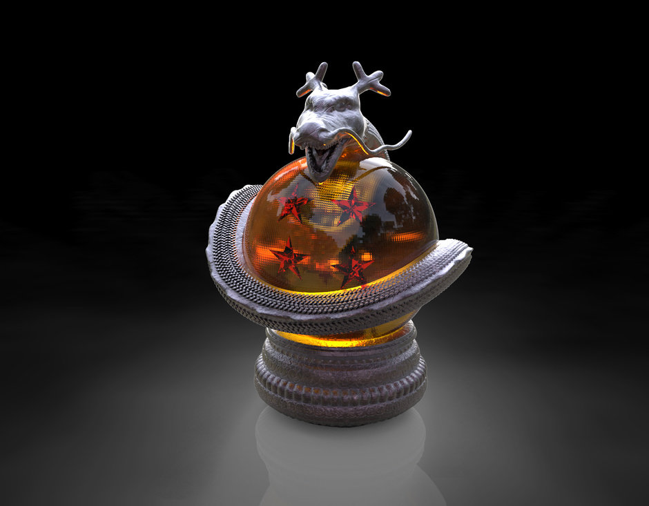 ArtStation - Statue of Shenlong