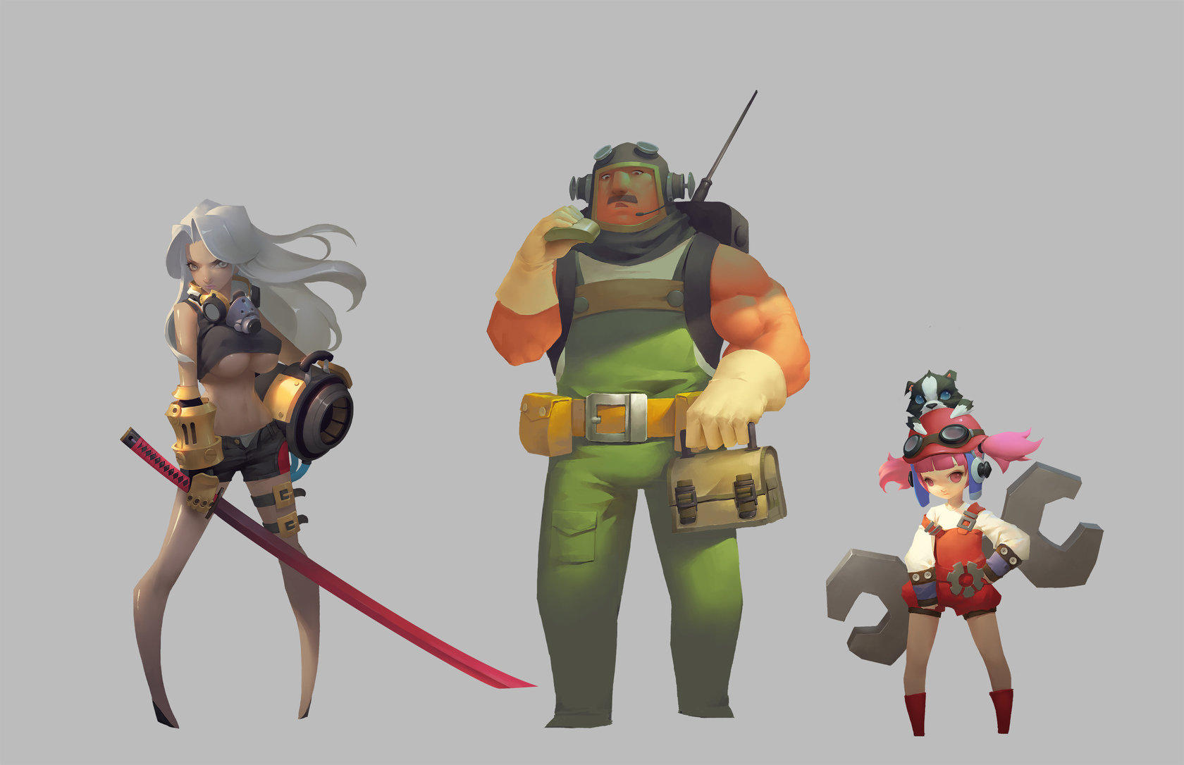 ArtStation - More random practices