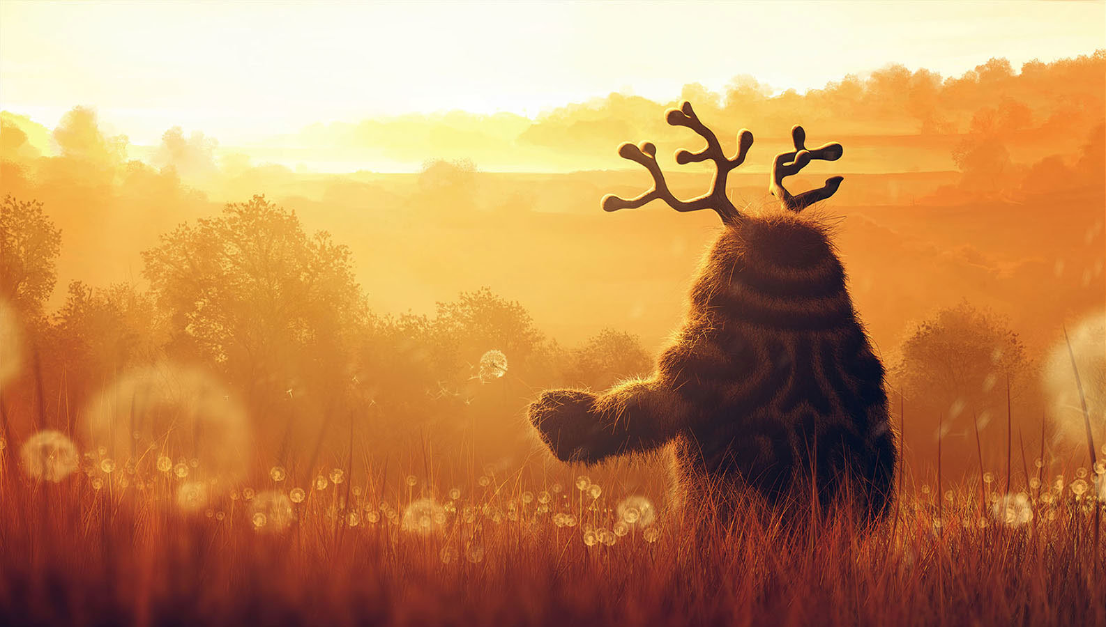 ArtStation - Lost Creatures - Alone in Dandeland