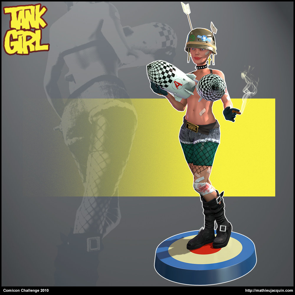 ArtStation - Tank Girl