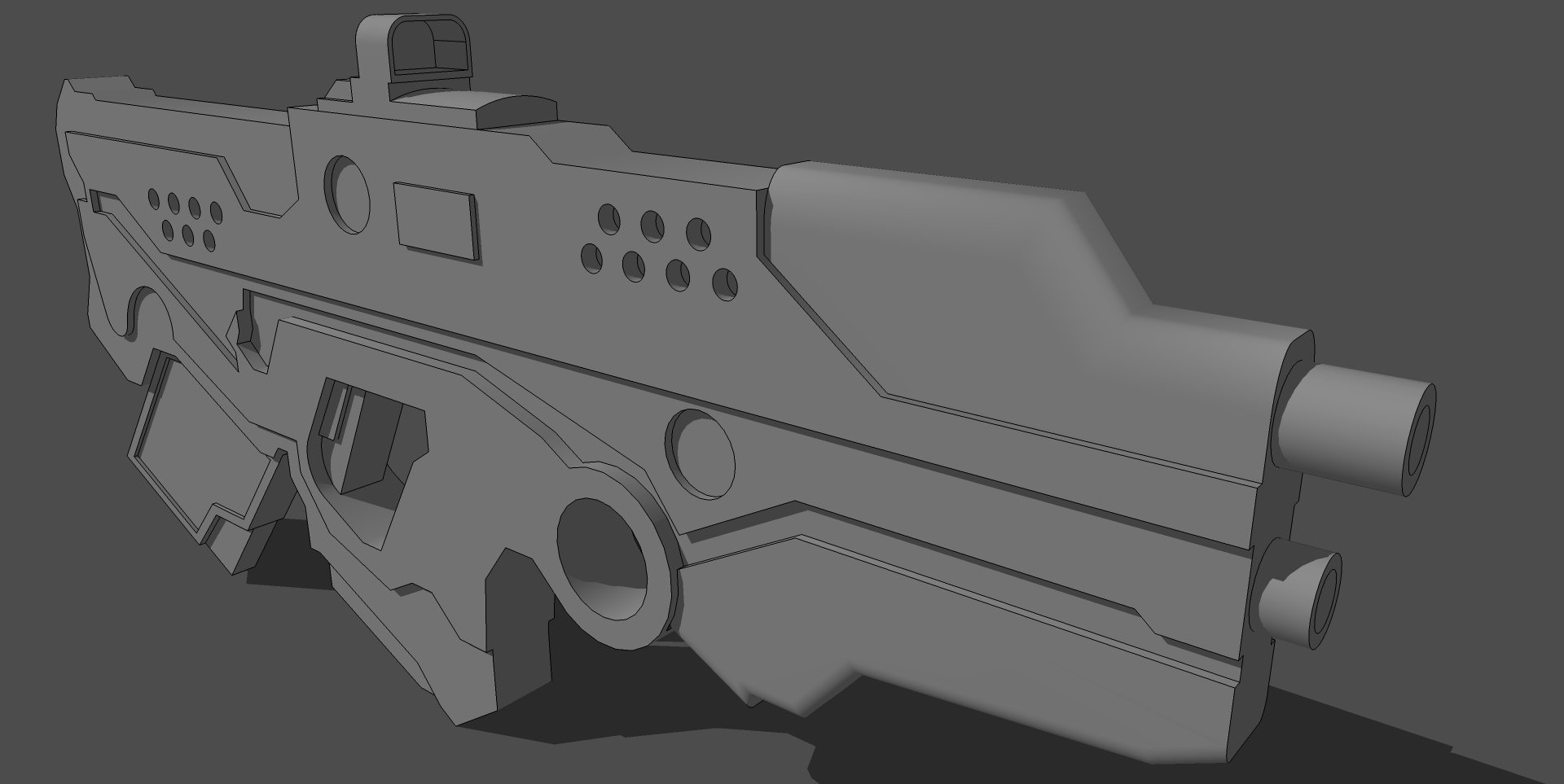 ArtStation - EPS-17 Plasma Rifle