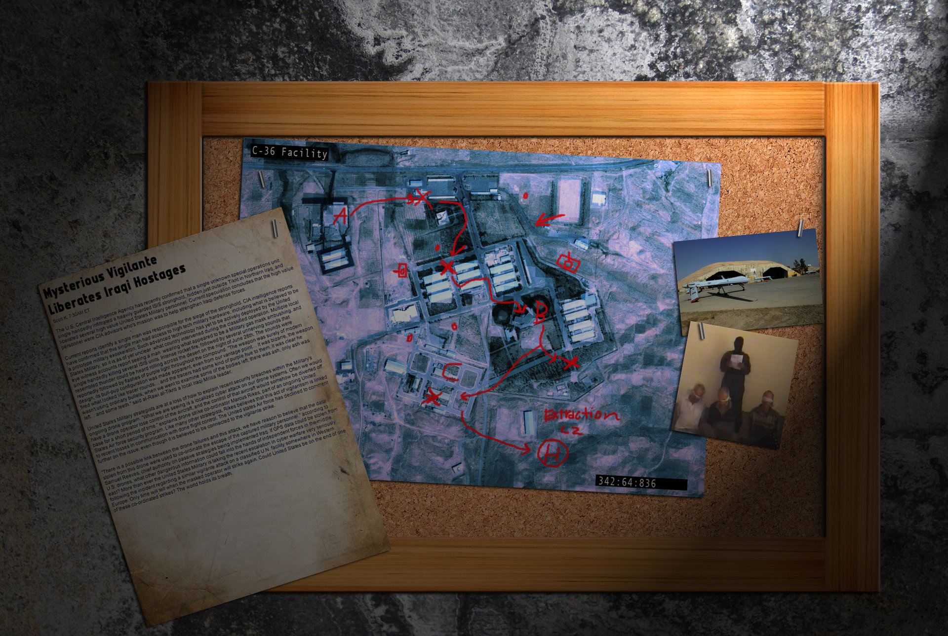 ArtStation - Mission Select Interface Concept