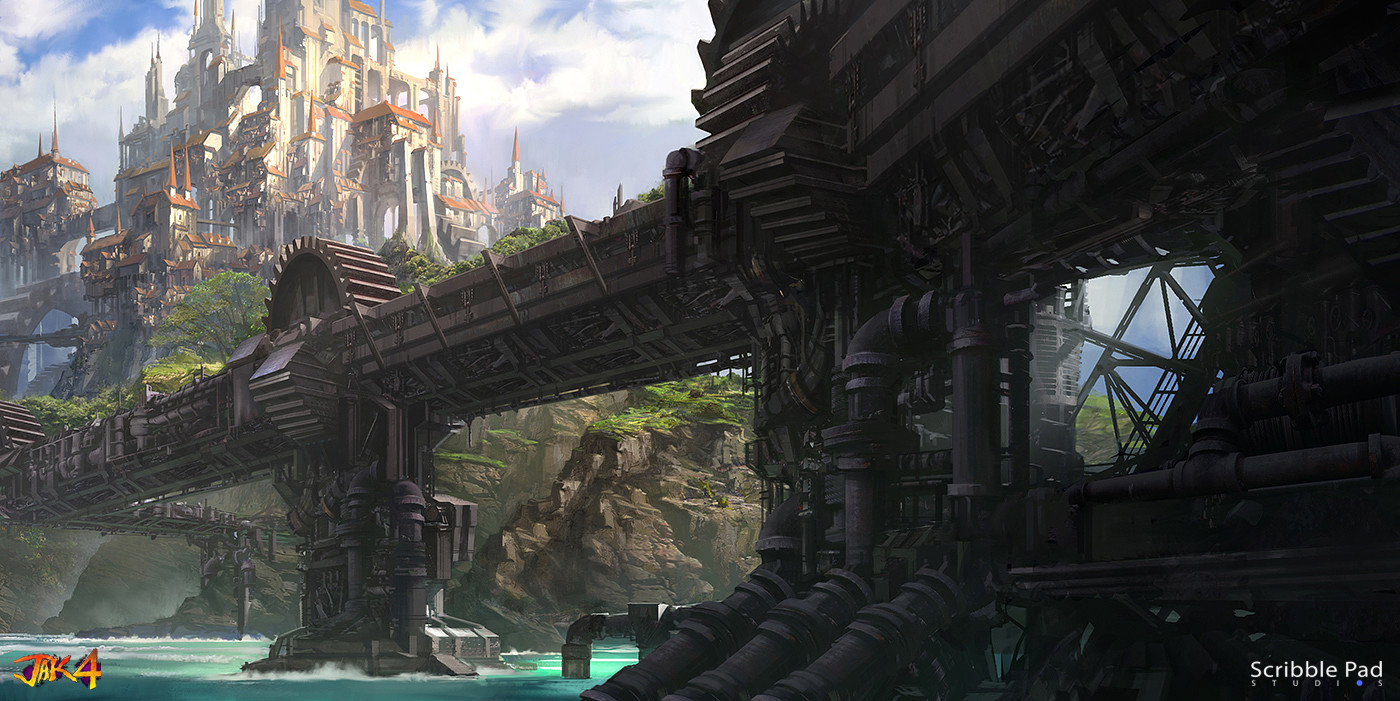 Artstation Jak 4 Concept Development