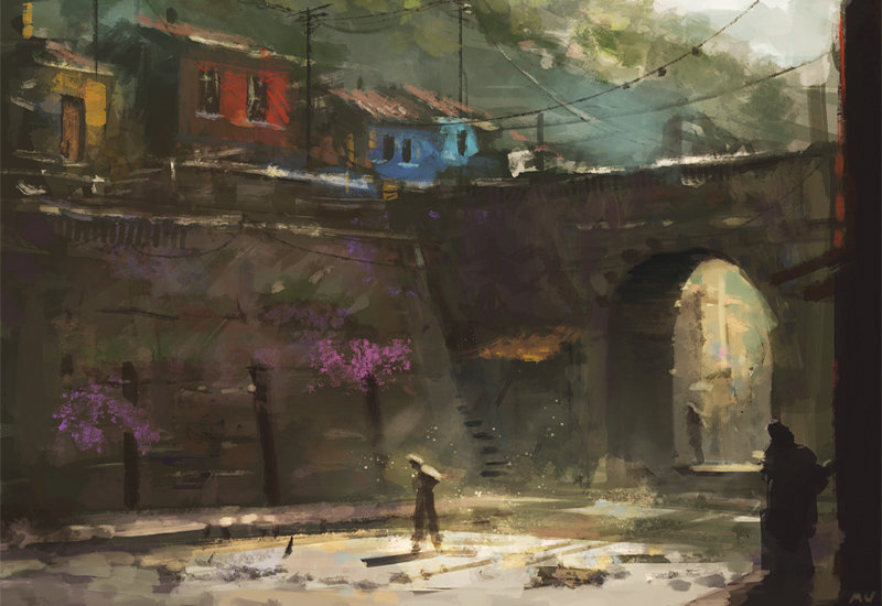 ArtStation - Village Street