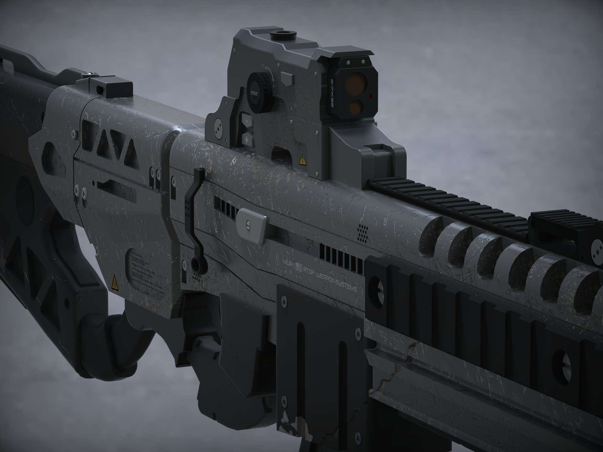 ArtStation - Gun Weapon Design, Rodrigo Avila