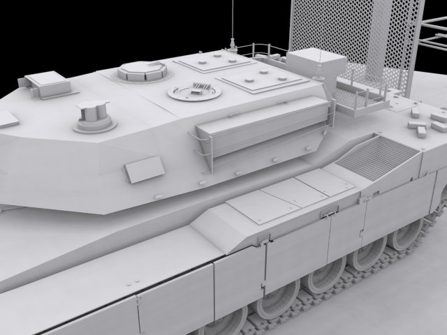 ArtStation - Abrams Tank