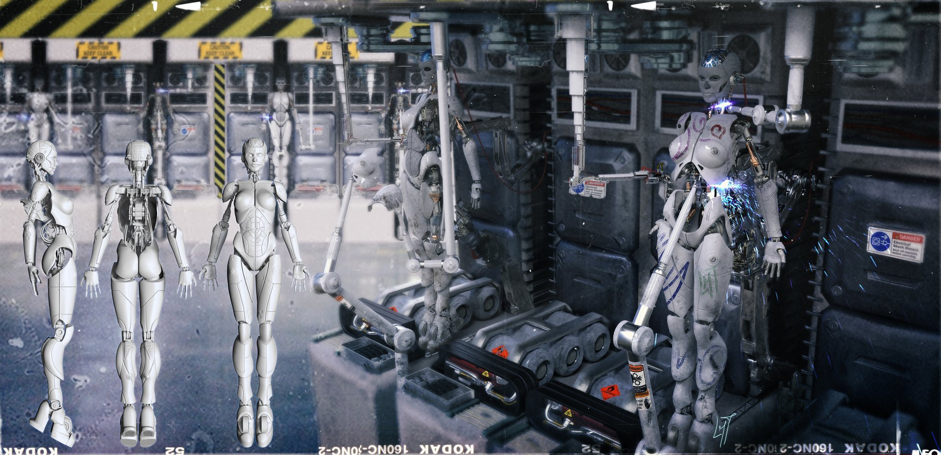 ArtStation - Cyborg factory