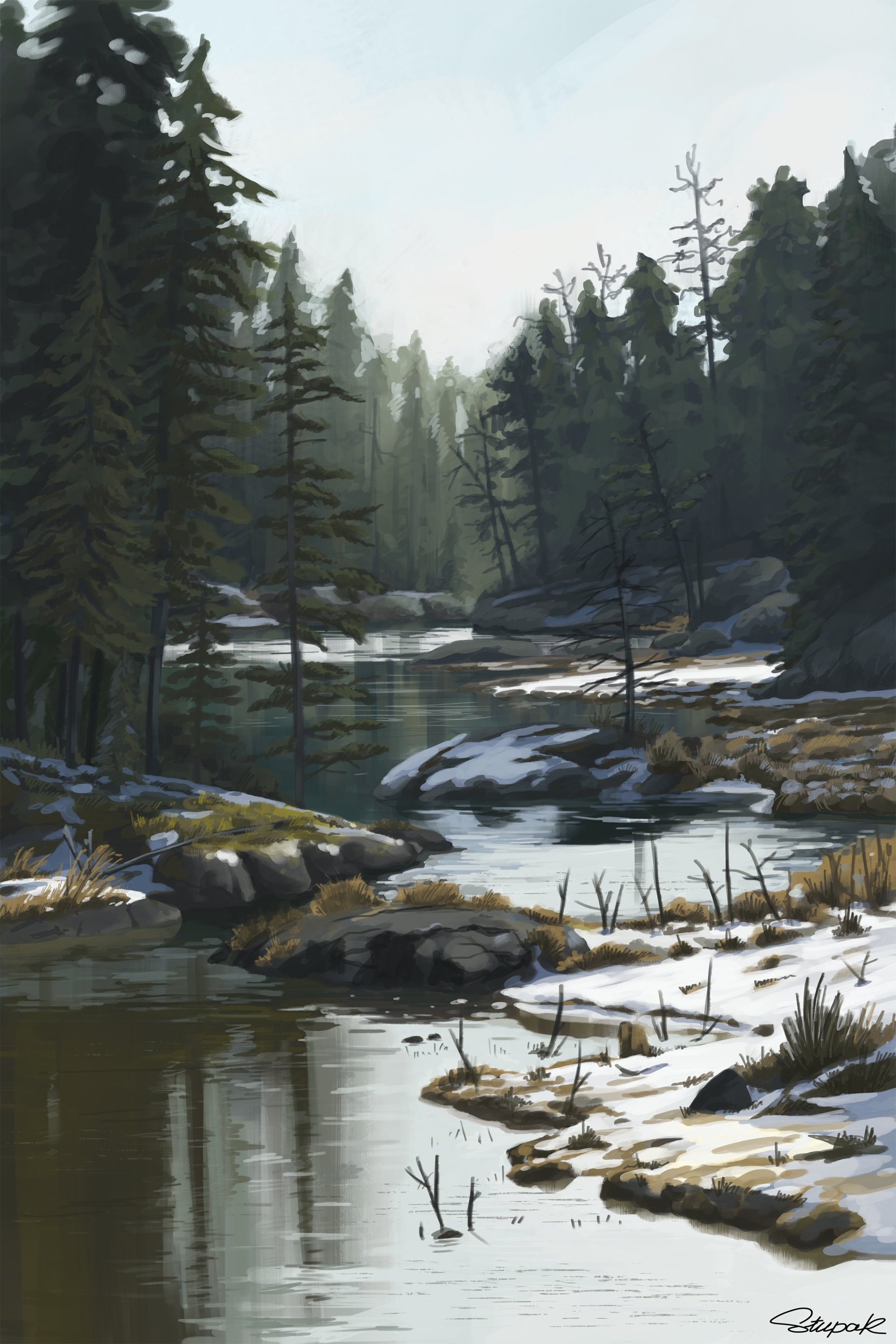 ArtStation - Forest, Alexander Stupak