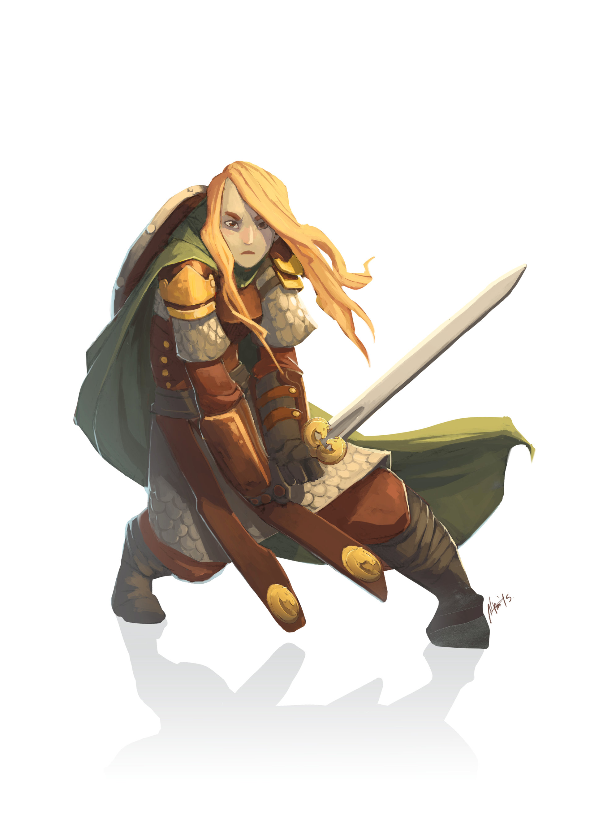 ArtStation - Eowyn Timelapse Video