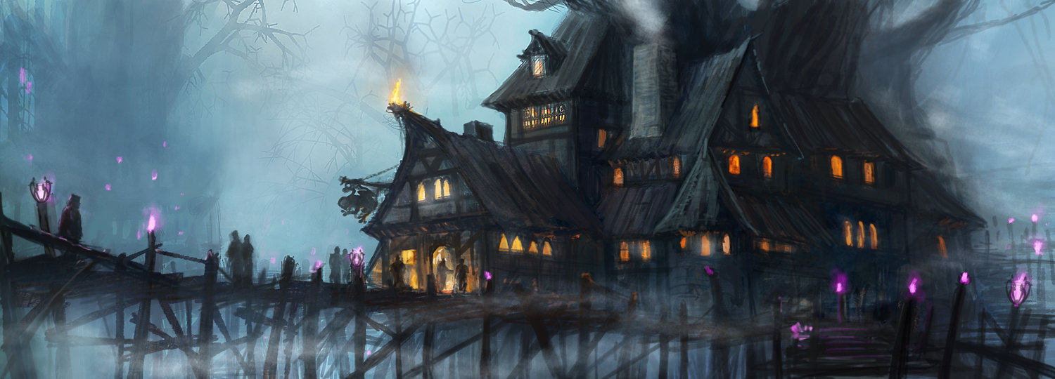 ArtStation - Soggy Frog Tavern