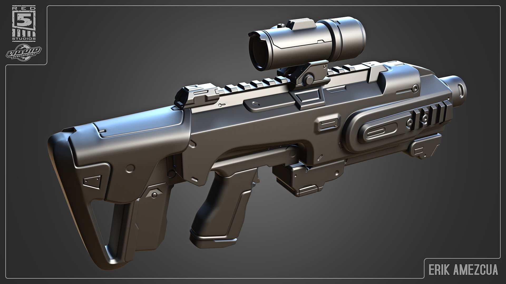 ArtStation - Firefall SMG