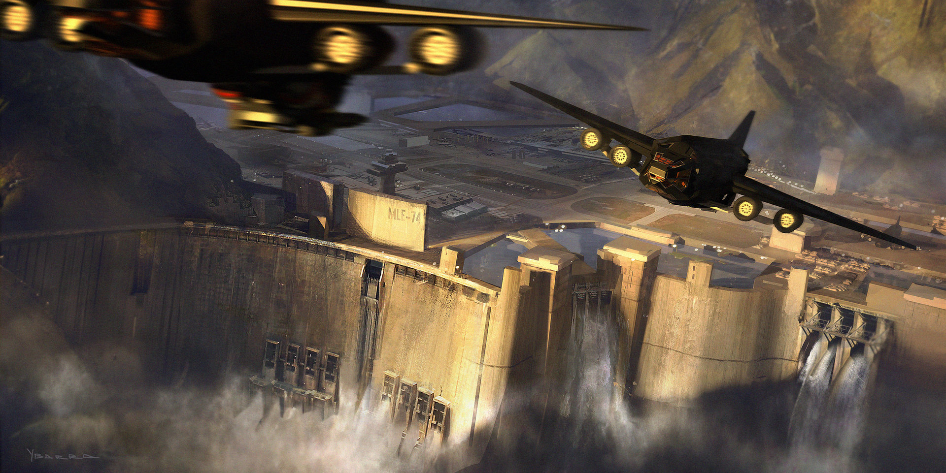 ArtStation - Dam Base