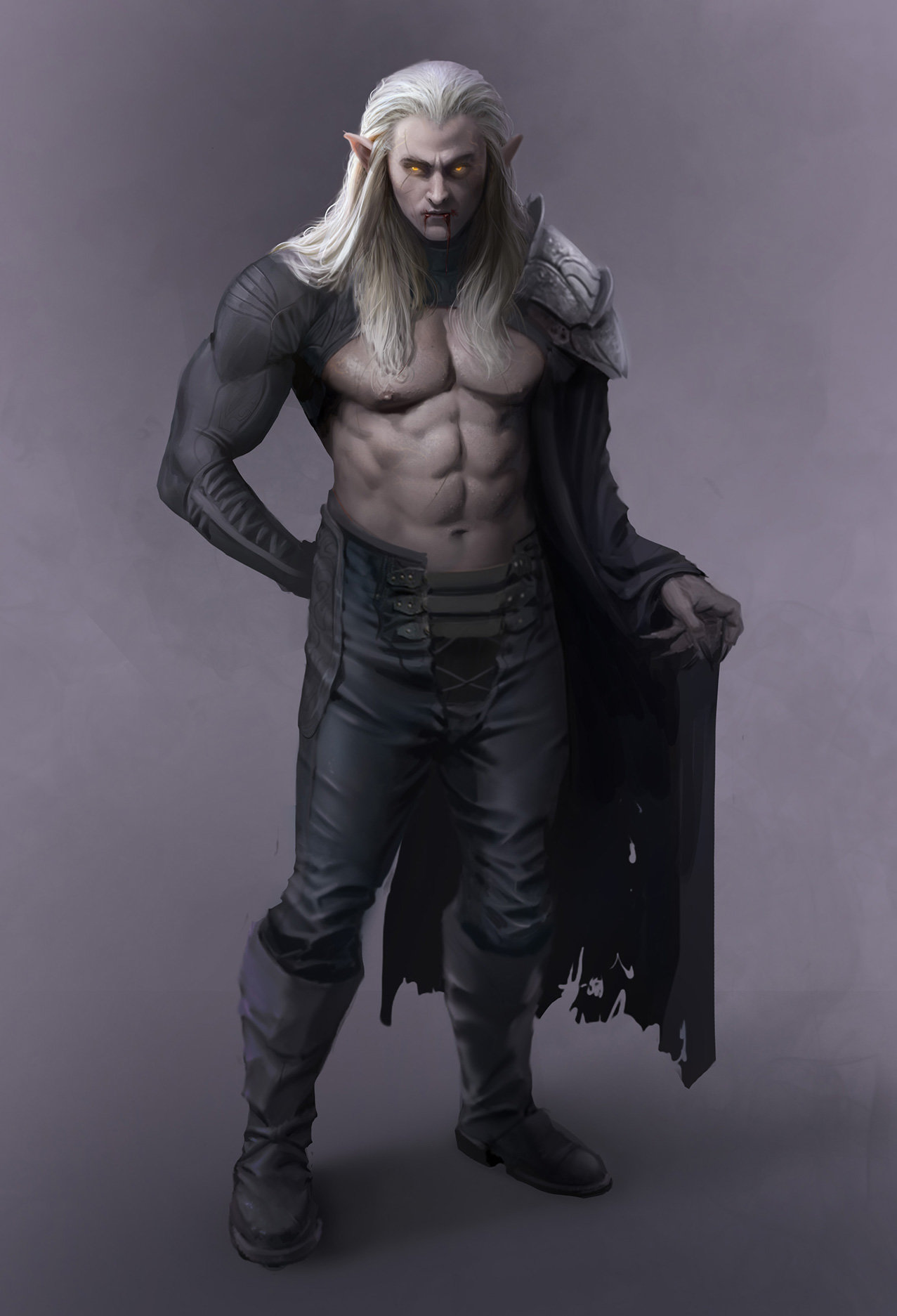 ArtStation - Elven Vampire