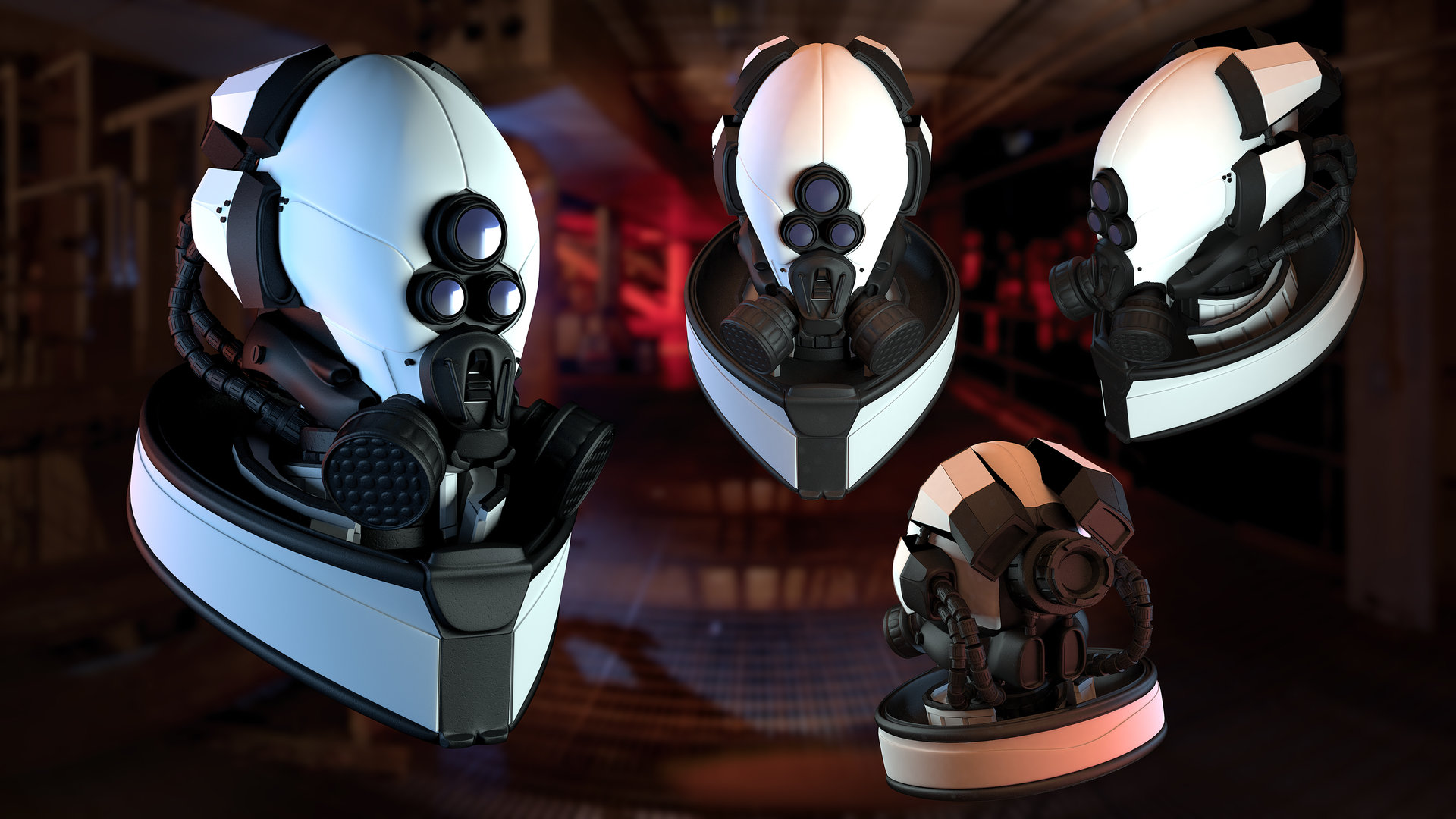 ArtStation - Helmet Concept Design