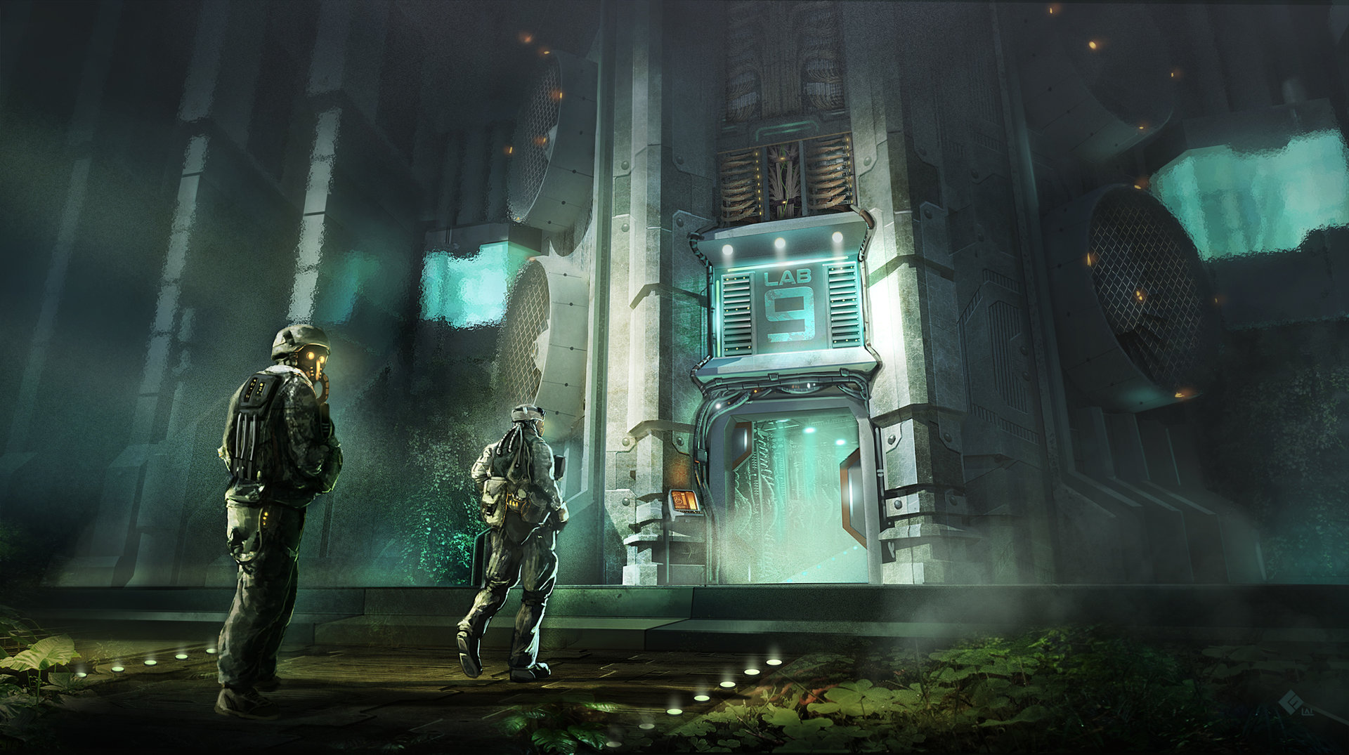 ArtStation - Lab Door