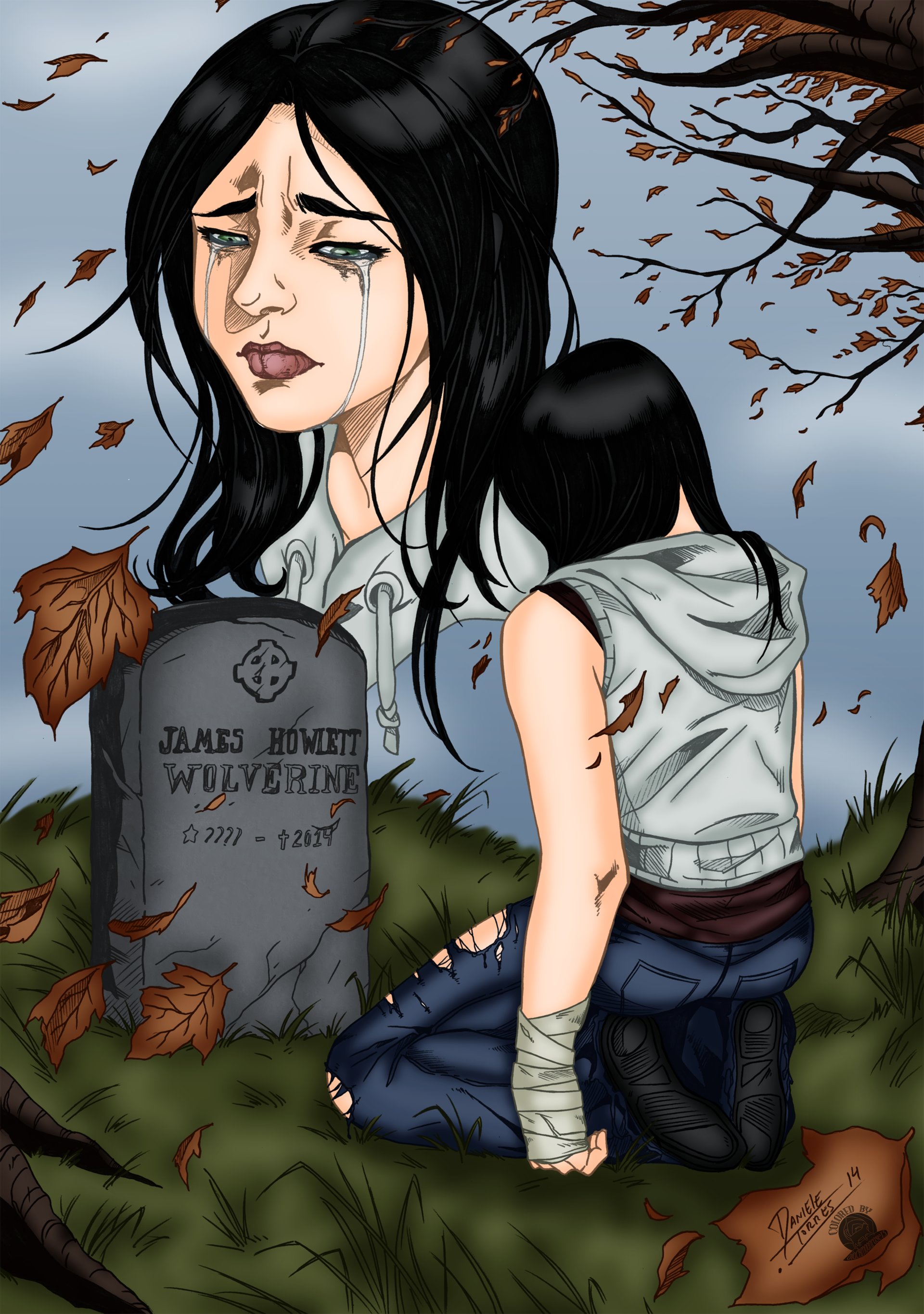 ArtStation - Laura Kinney's Tears