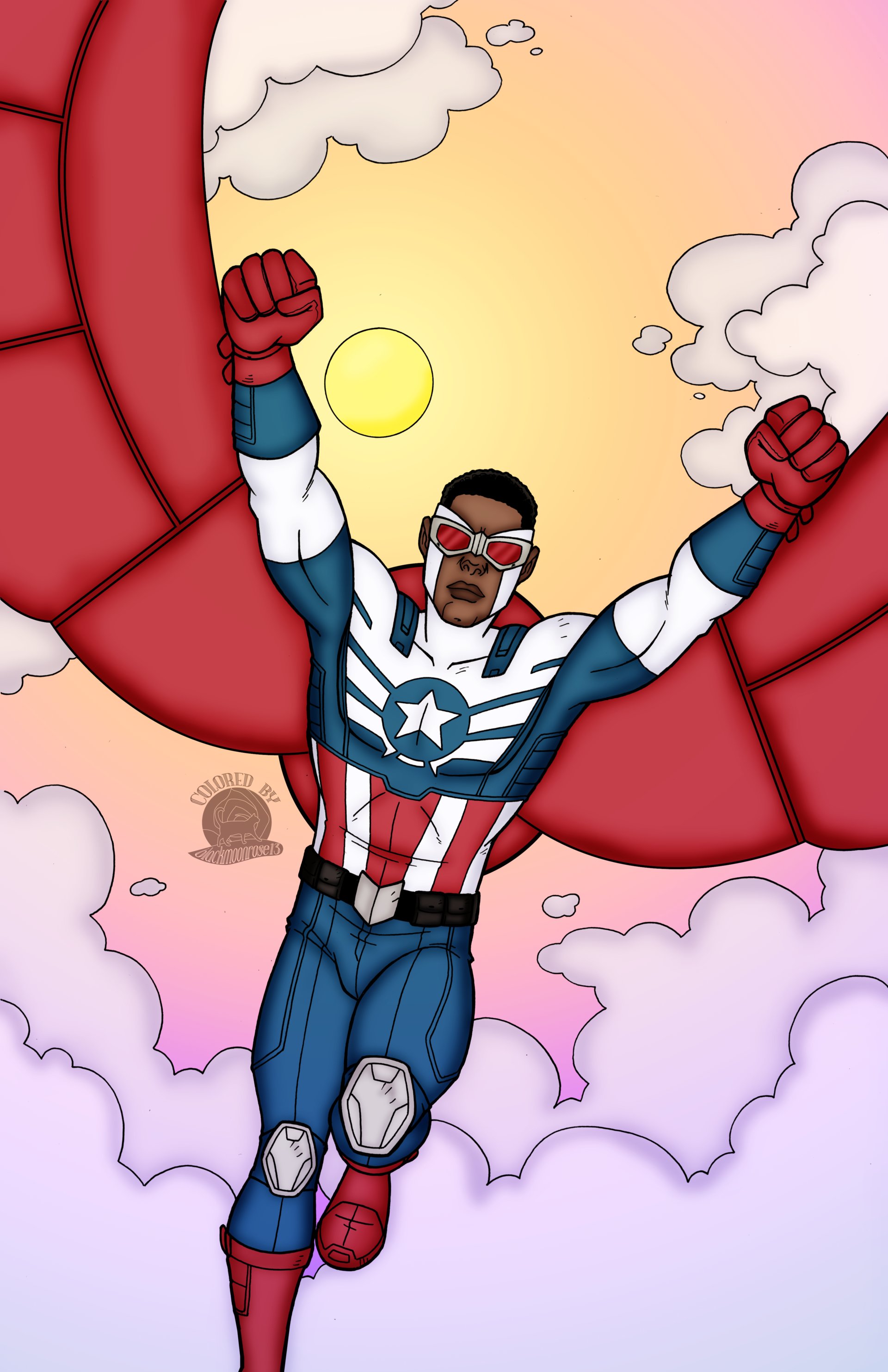 ArtStation - Captain America Falcon