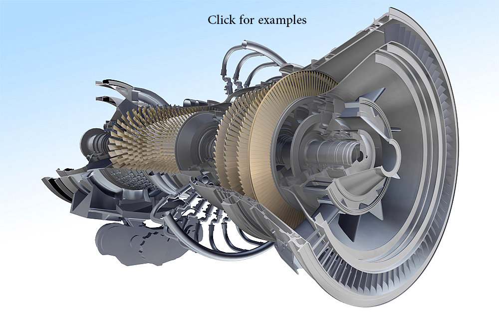 ArtStation - General Electric Engine