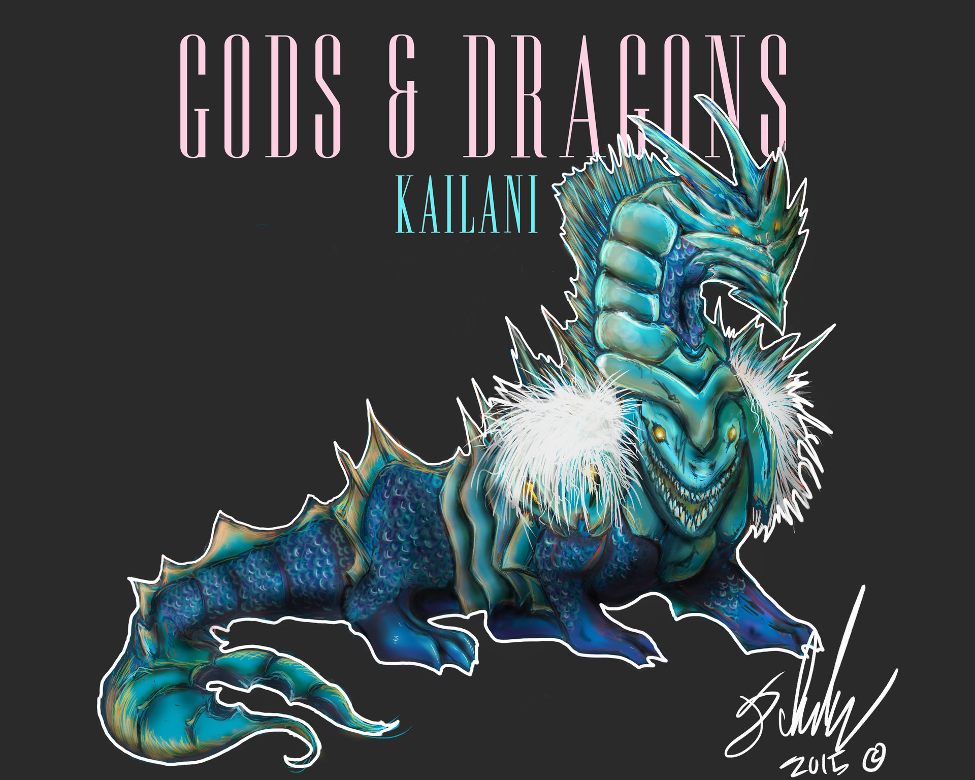 Deborah Rosser - Kailani (Of Sea and Sky) "Gods & Dragons"