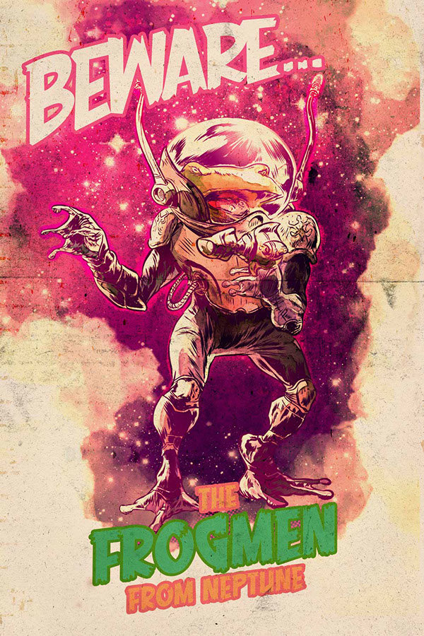 ArtStation - Frogmen From Neptune!