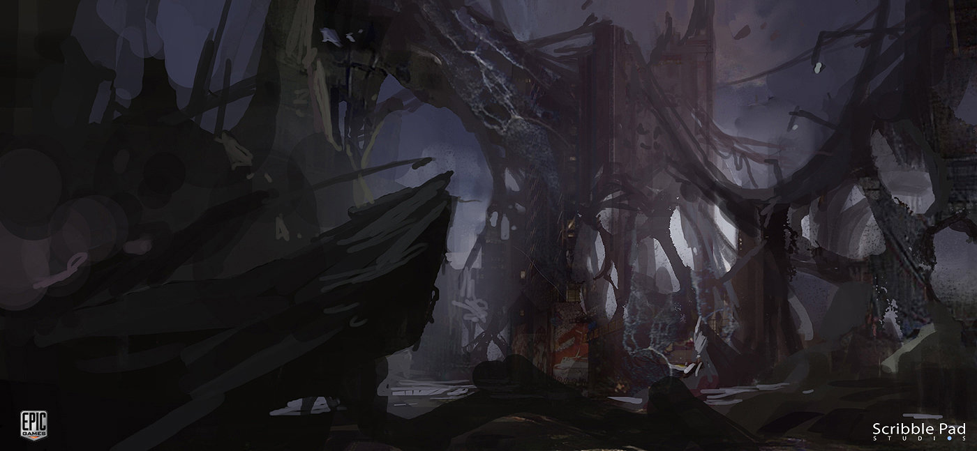 ArtStation - Epic Games - Concept Design Sketch