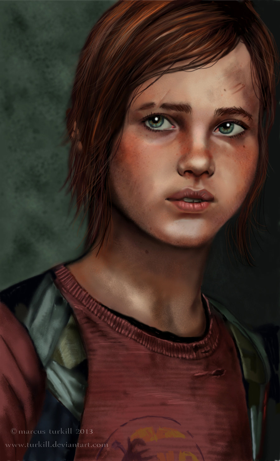 ArtStation - Ellie. The last of Us.
