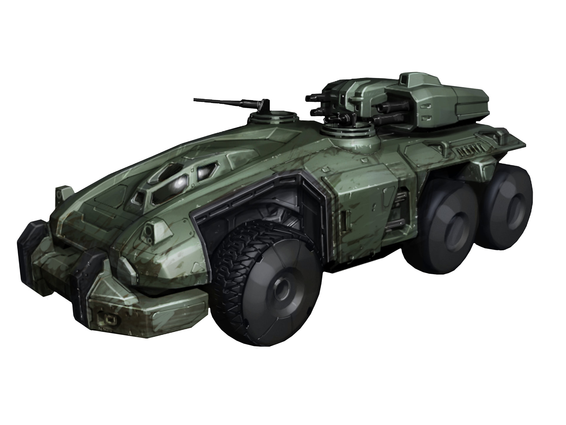ArtStation - Armored personnel carrier