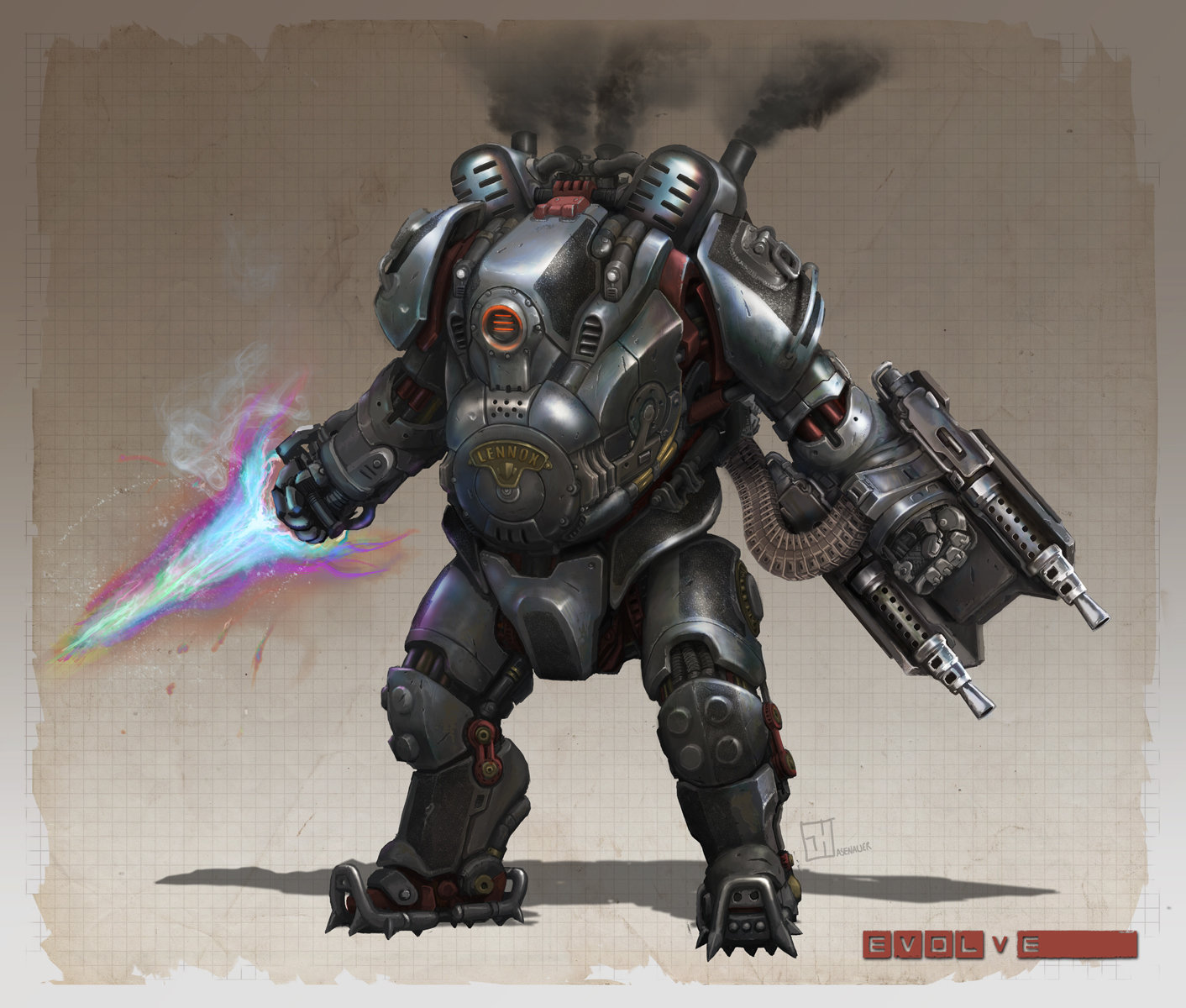 ArtStation - "Thunder Child" (Lennox) Character Concept