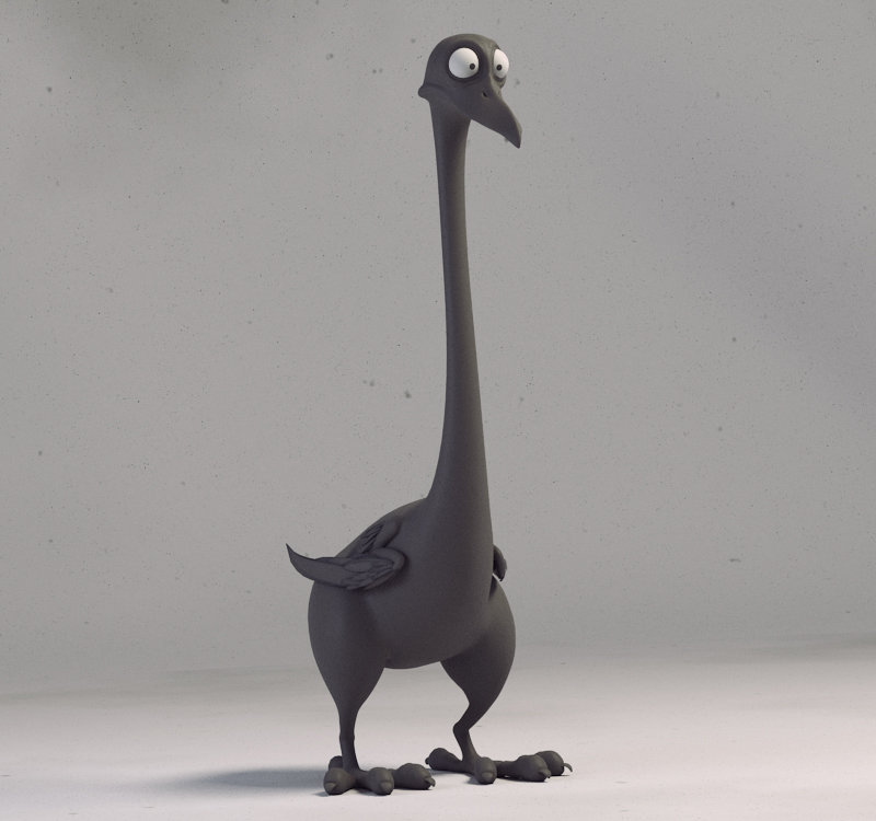 ArtStation - Stylized Bird