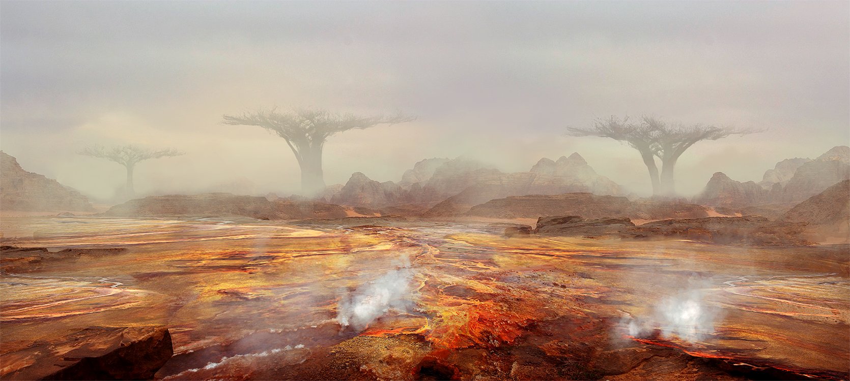 ArtStation - Alien Desert