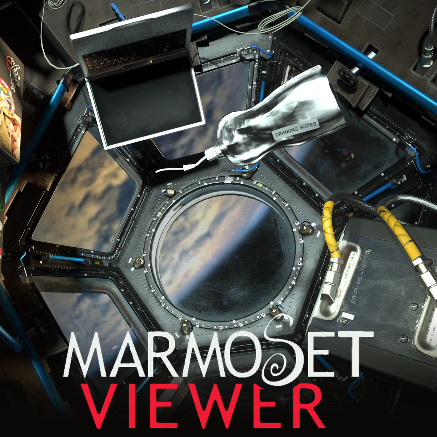 ArtStation - ISS - Cupola Marmoset Viewer