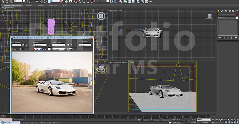 ArtStation - 3D Modeling - Car