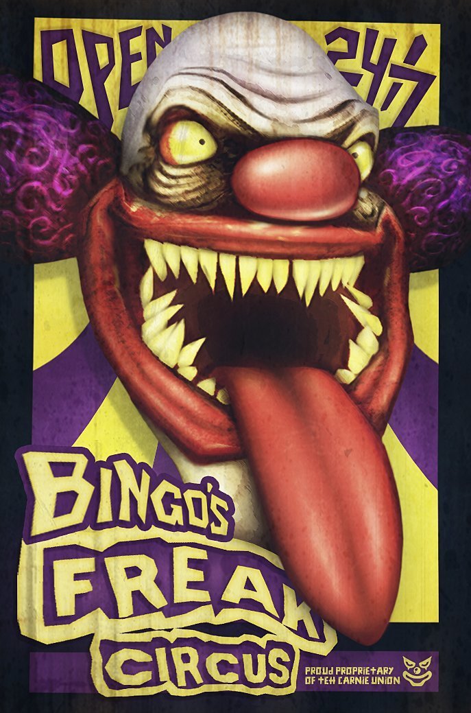 ArtStation - Collateral Faction Posters - Carnies' Union