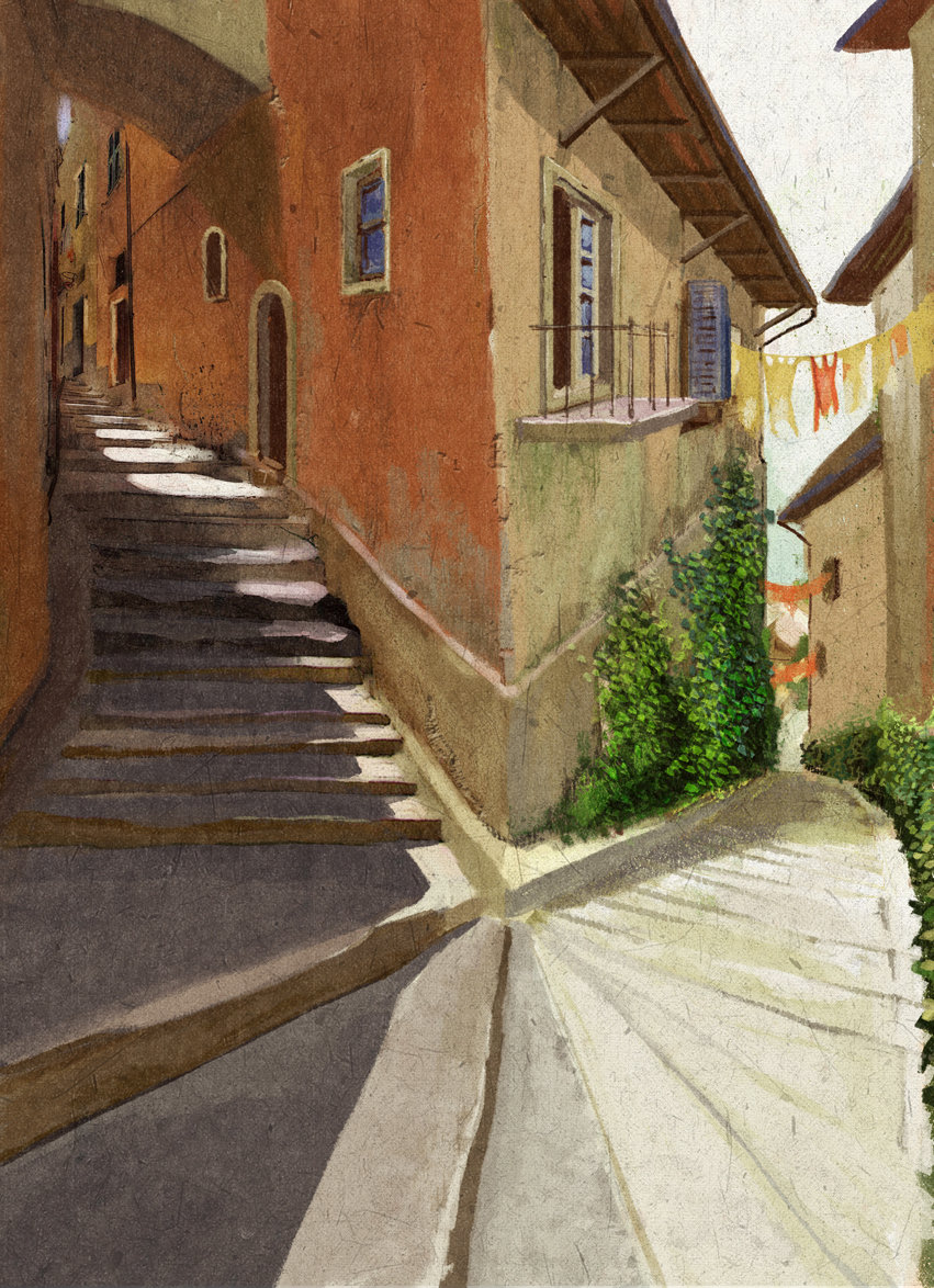 ArtStation - Town Steps