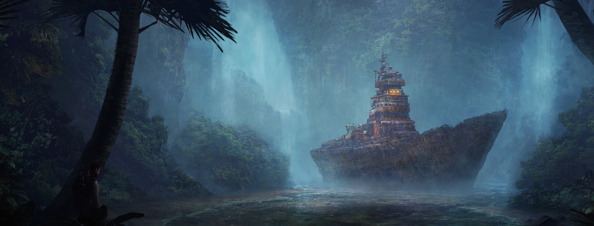 ArtStation - Old rusty ship