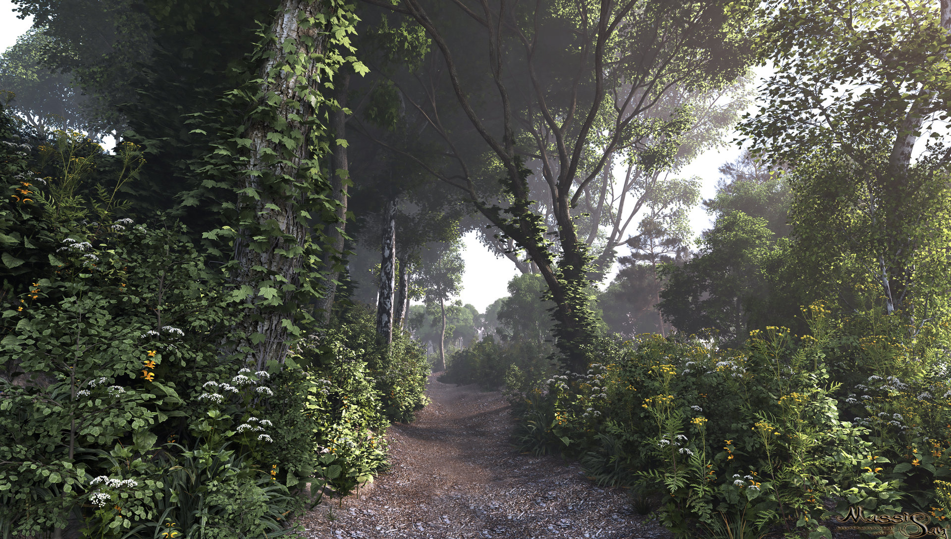 ArtStation - " a path©