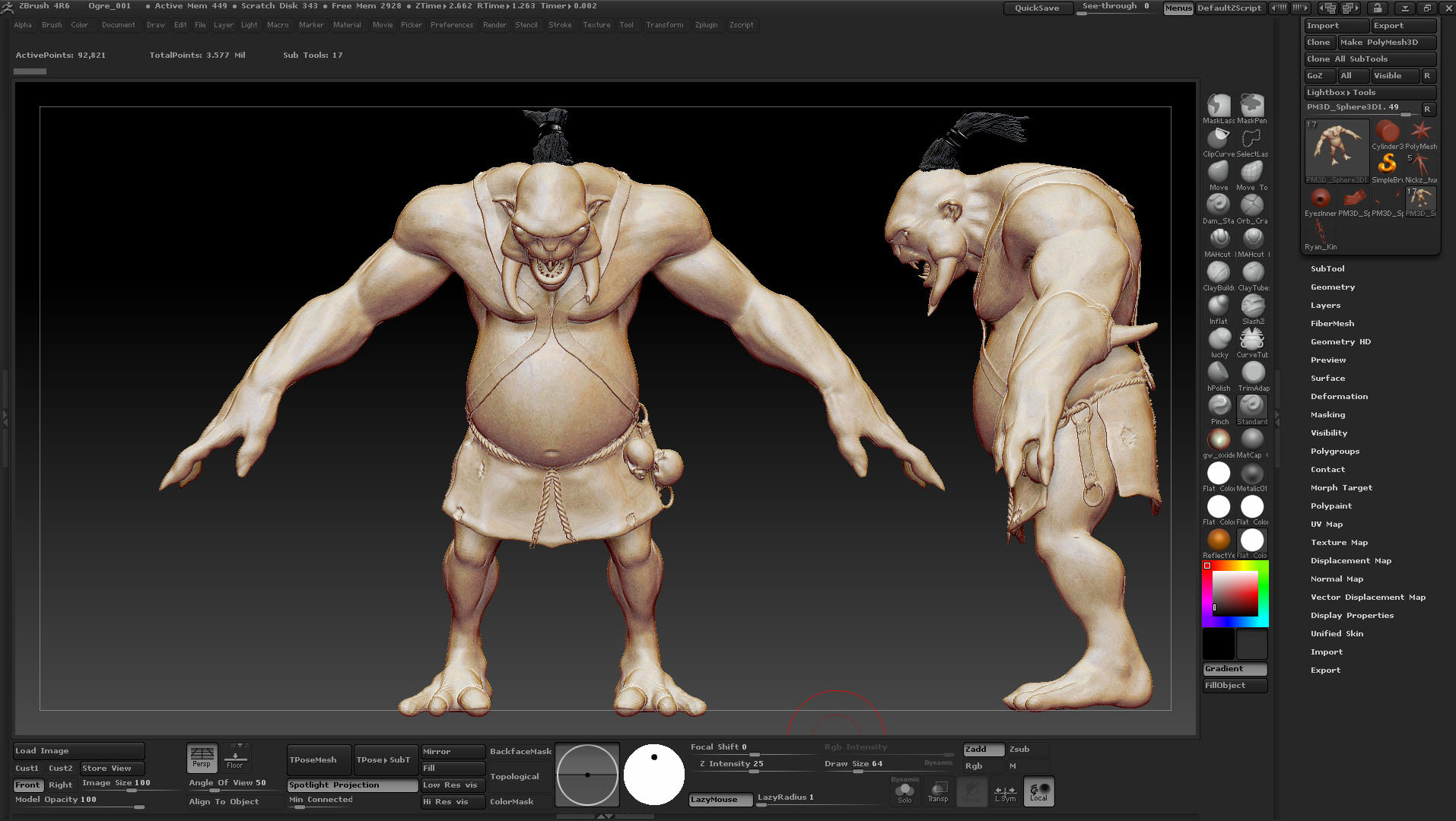 ArtStation - Ogre WIP