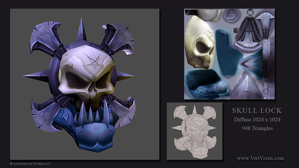 ArtStation - Skull Lock