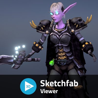 ArtStation - Sinya the Crypt Mother (WoW fanart)