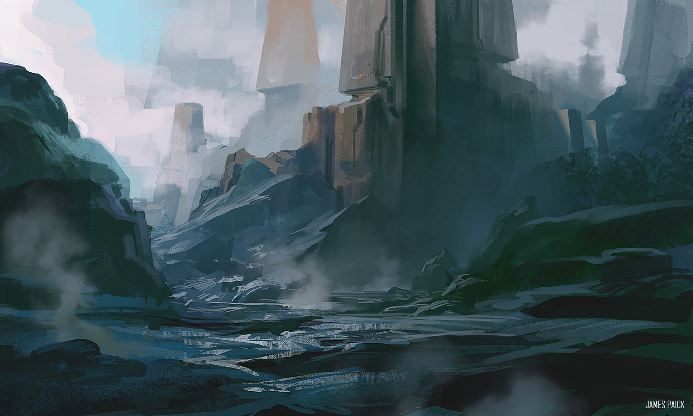 ArtStation - World Building 2 - Environment Design: Class Demo