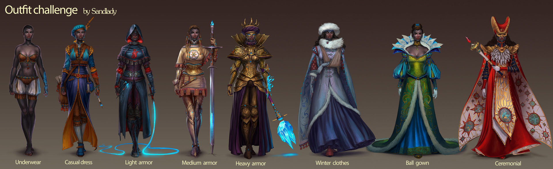 ArtStation - Outfit challenge