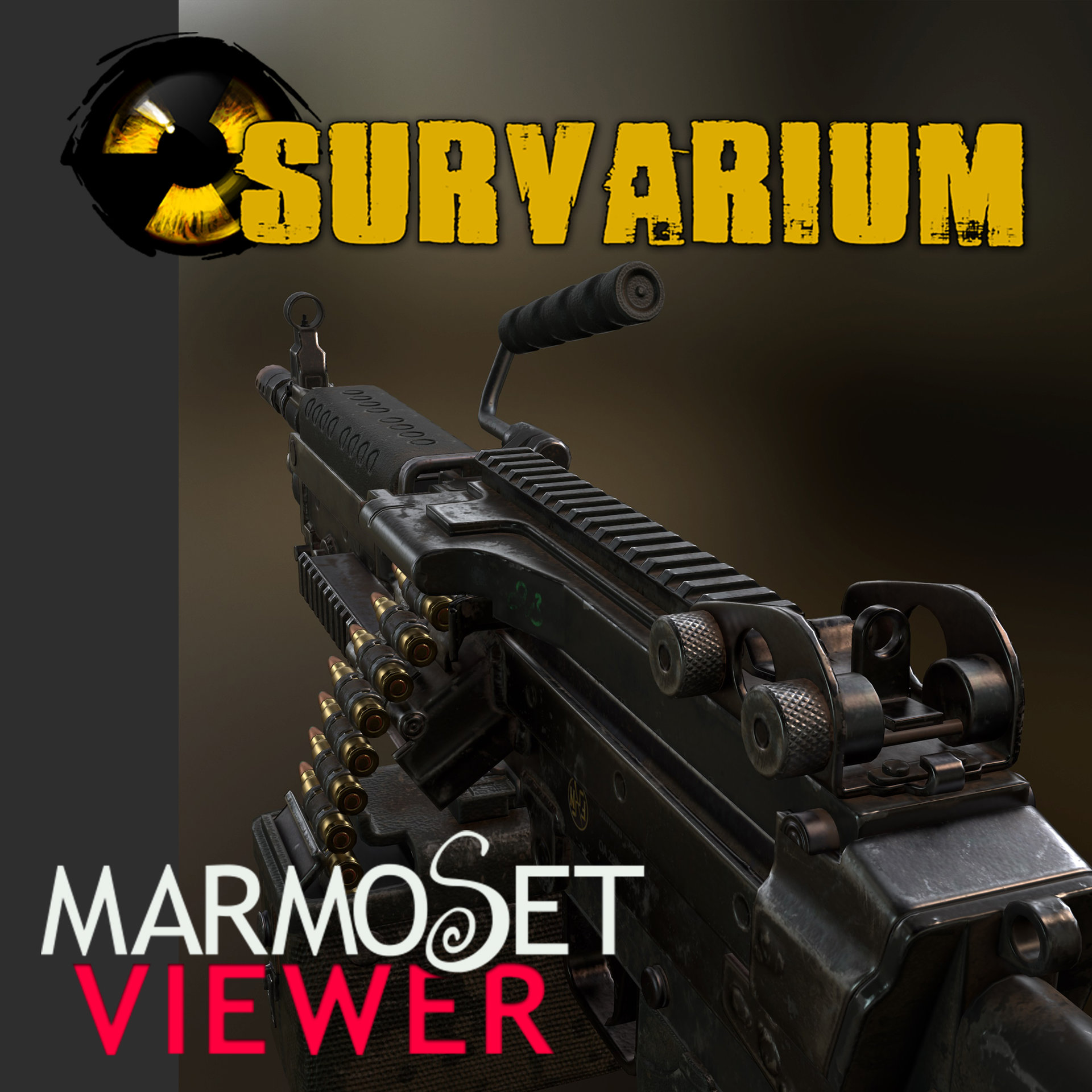 ArtStation - FN Minimi LMG