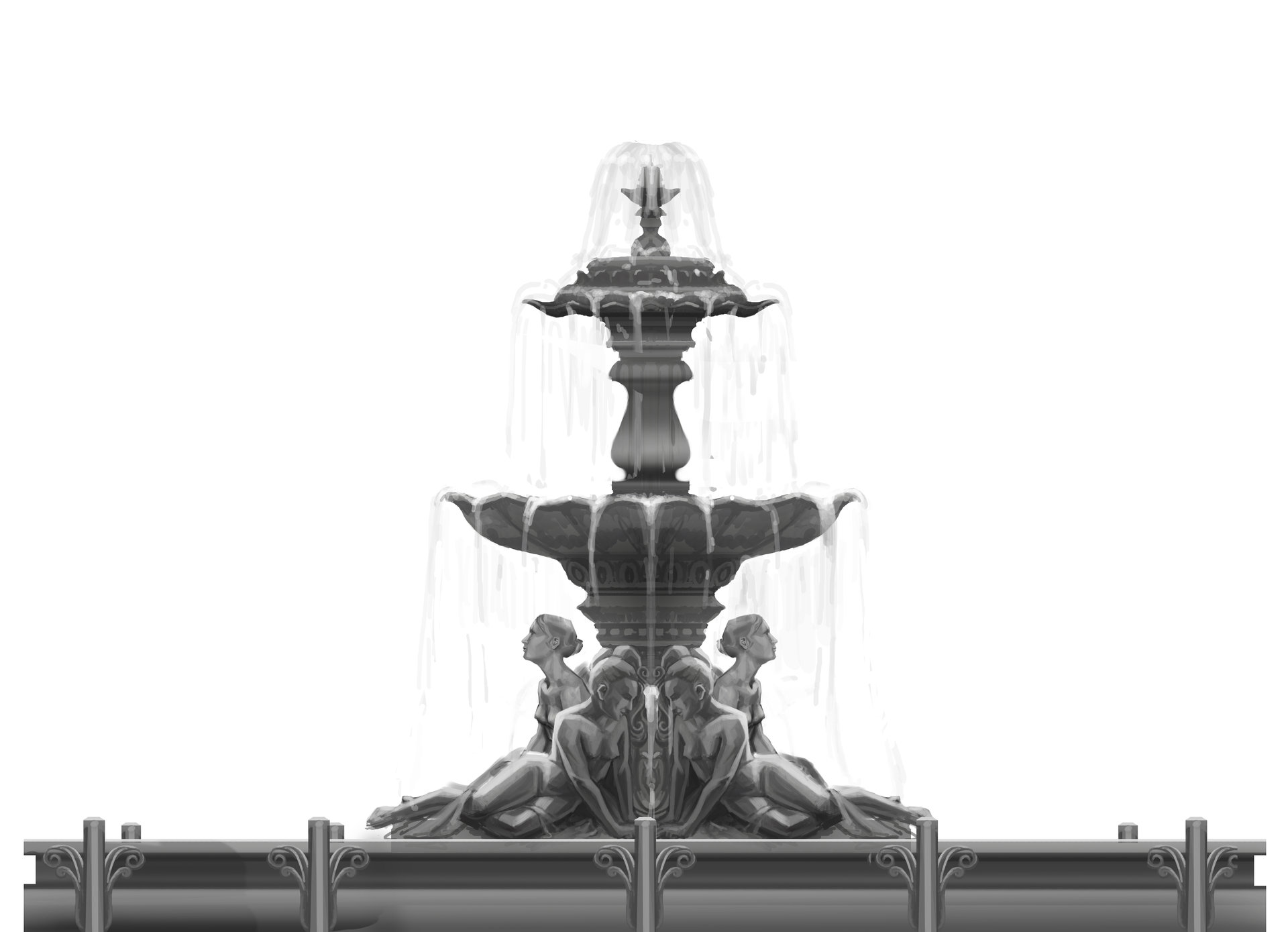 ArtStation - Fountain Statue