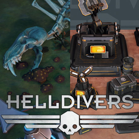 ArtStation - HELLDIVERS various props