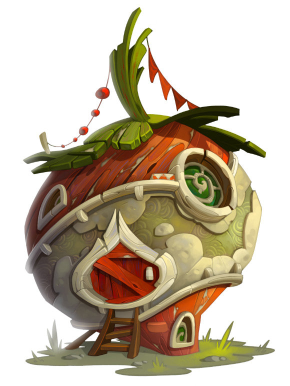 ArtStation - Strawberry house