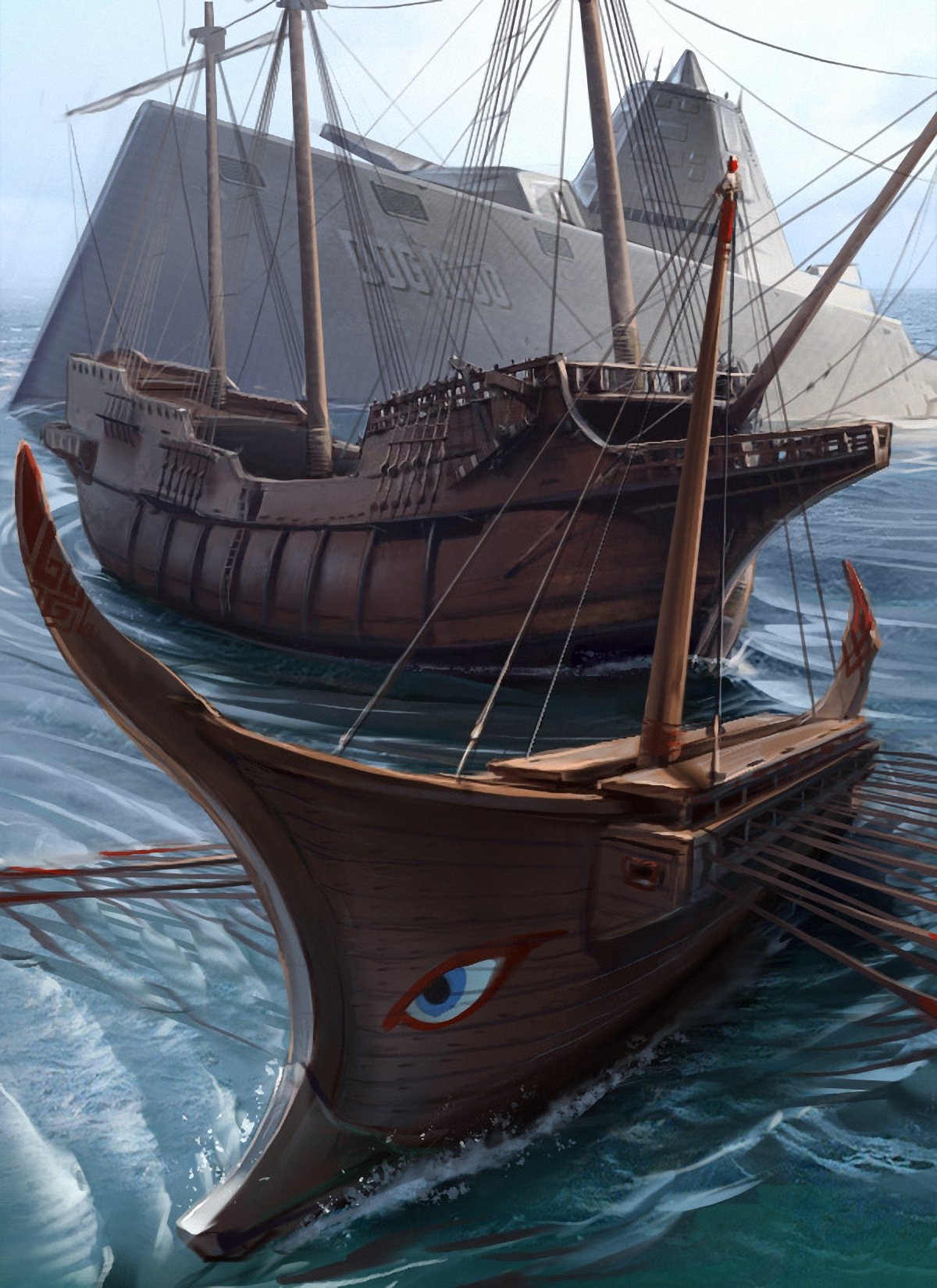 ArtStation - Warships evolution